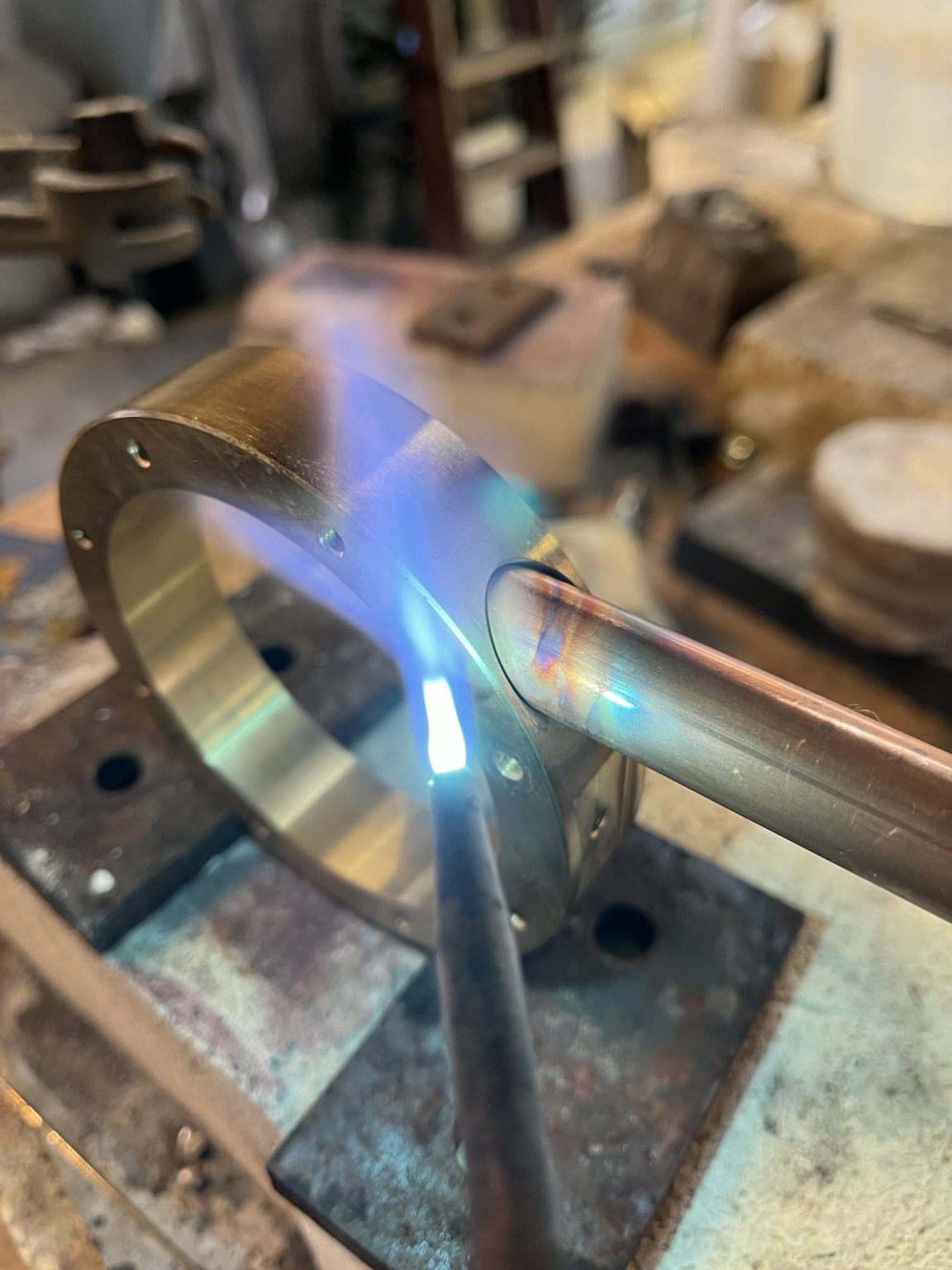 Subcontract Flame brazing service - UK WELD LTD